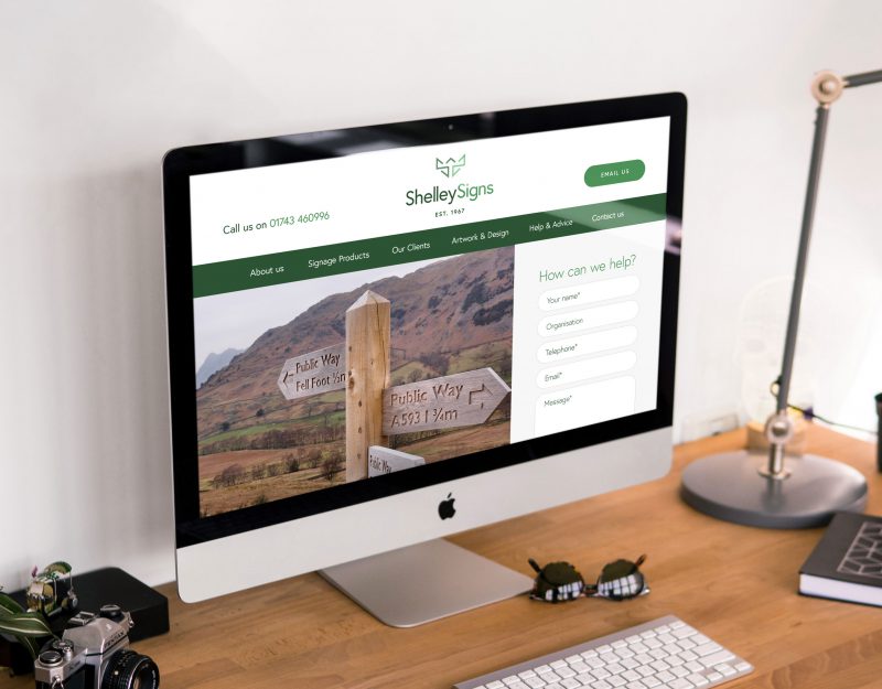 Shelley Signs | Brand Identity & Web Design By Source